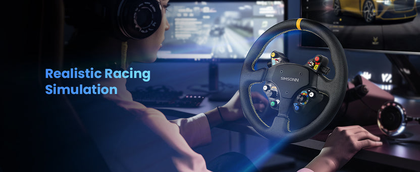 Simsonn GT2 Steering Wheel S1 – Professional Precision and Durability ...
